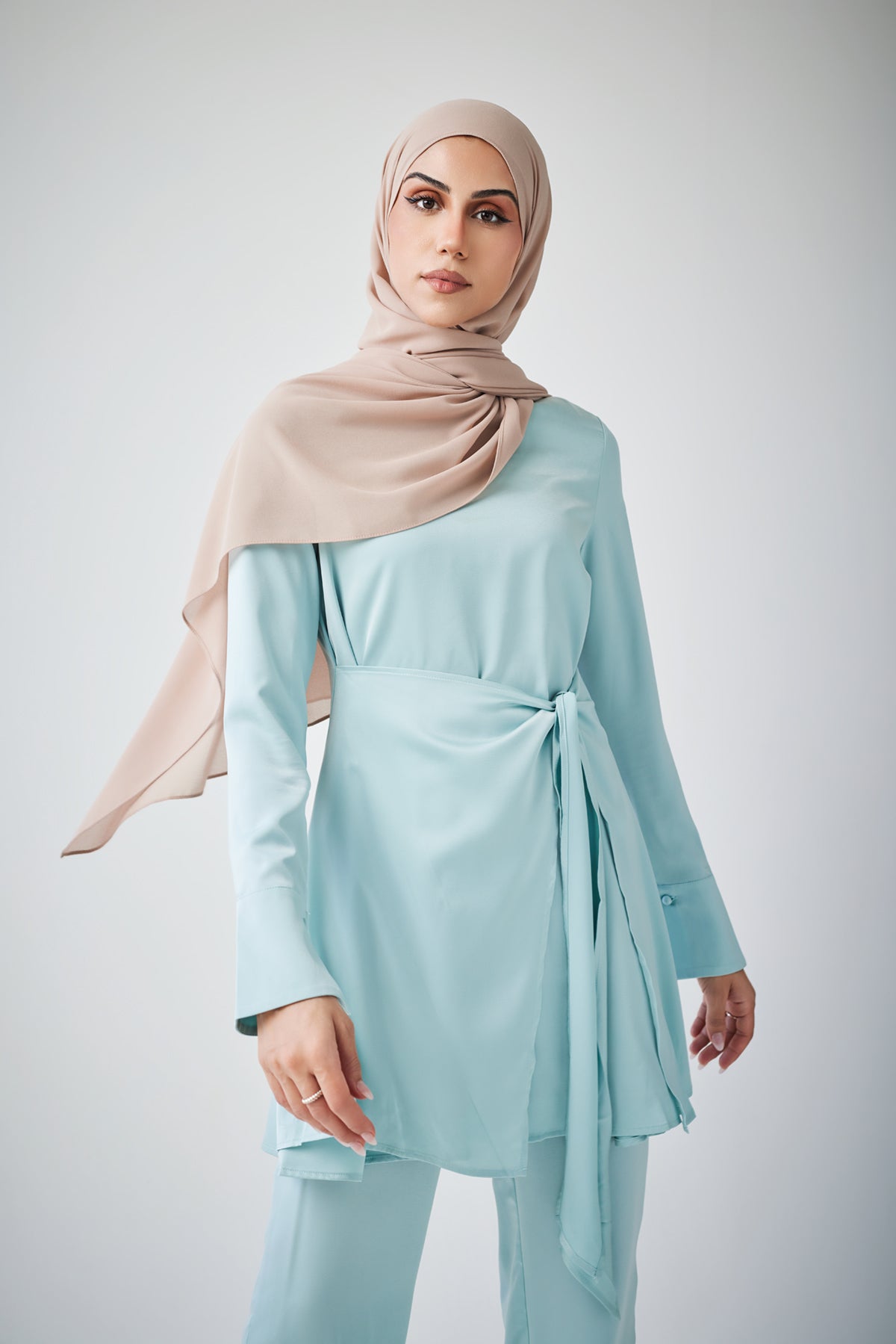 Clara Tunic - Celeste – Zahraa The Label