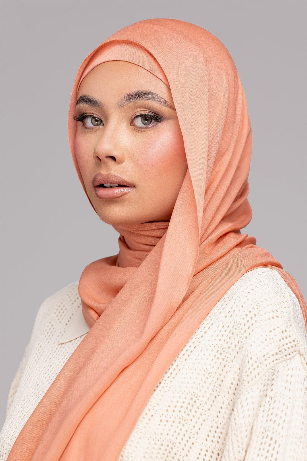 Modal Matching Hijab Set- Canyon Clay – Zahraa The Label