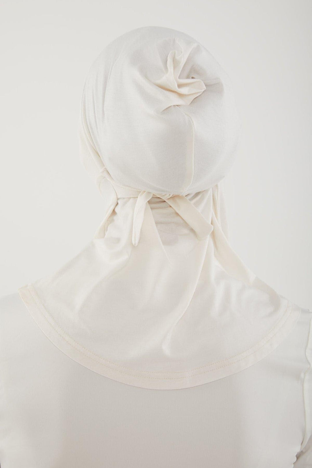 Fatima Neck Cover Hijab- Gardenia – Zahraa The Label