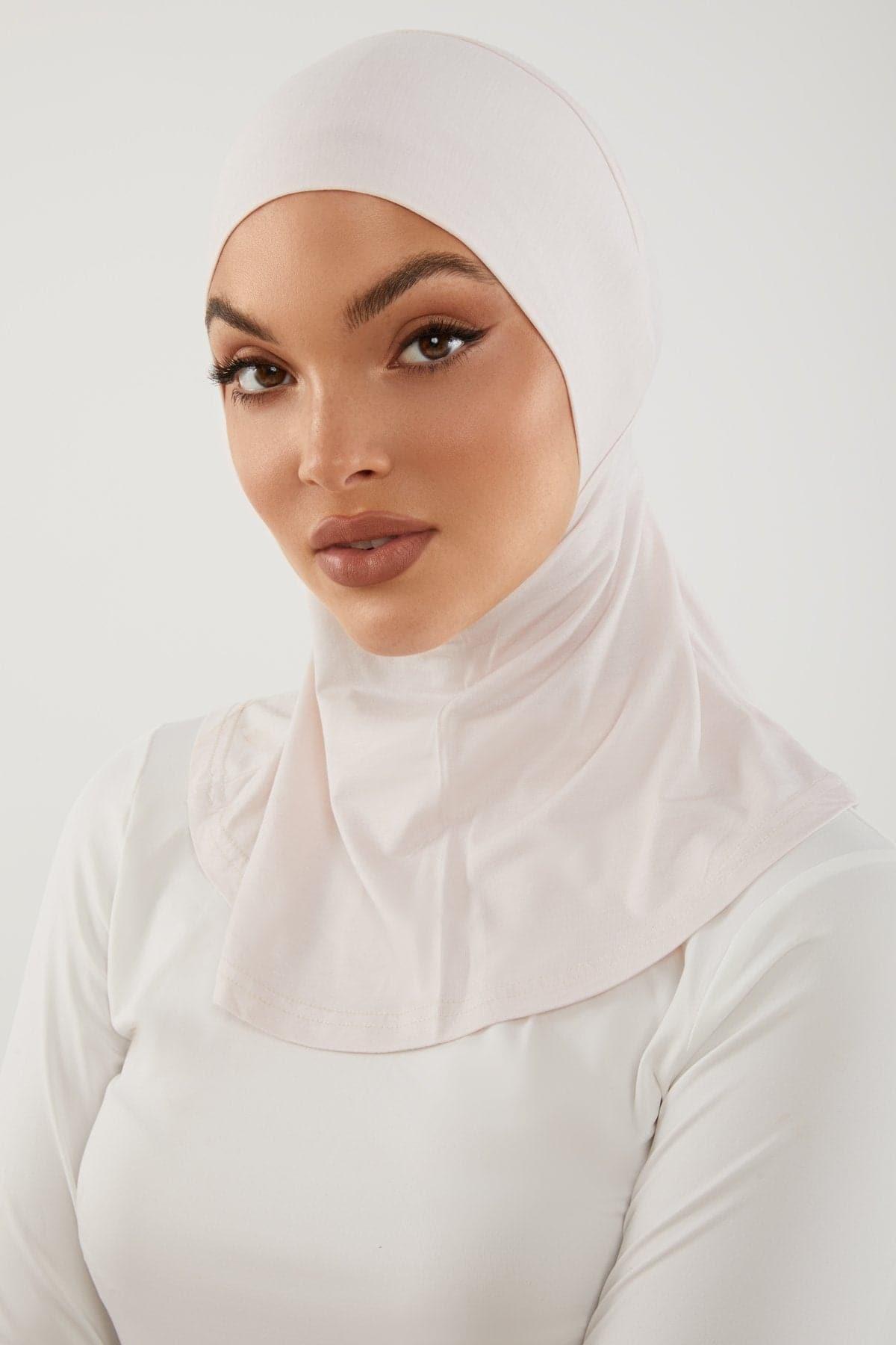 Lila Neck Cover Hijab- Heavenly Pink – Zahraa The Label